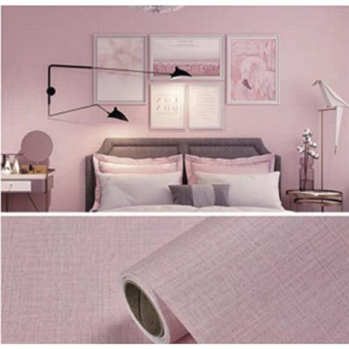Jual WALLPAPER STICKER DINDING 45 CM X 10 M motif TEXTURE PINK ...