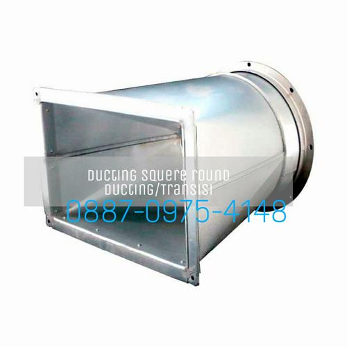 Jual ducting transisi/ square dan round duct uk. 150 x 150mm - 300 x ...
