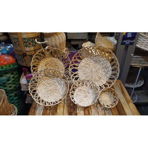 Jual Keranjang Buah|Bulat&Oval|Kiring Rotan|Ukuran S - Bulat - Kab ...