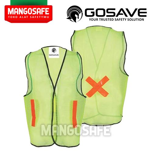 Jual Gosave Safety Net Vest Green | Rompi Jaring Jala Scotlite Proyek ...