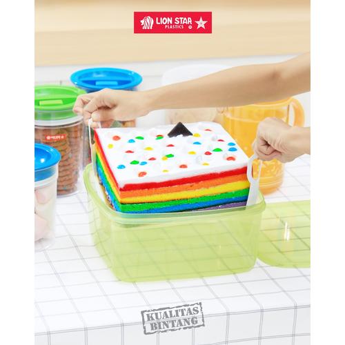 Jual Lion Star JX-21 Martha Cake Keeper 503 with Tray Box Kotak Kue ...