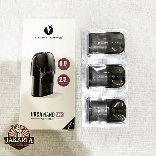 Jual [CARTRIDGE] URSA NANO CARTRIDGE REPLACEMENT POD BY LOSTVAPE - 0.8 ...