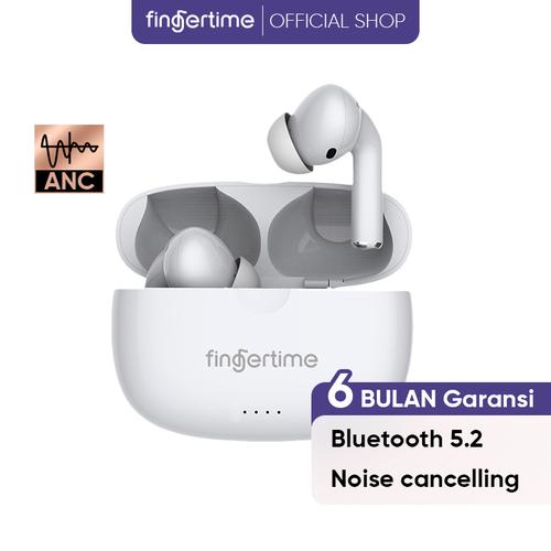 Jual Fingertime TWS Bluetooth Wireless Earphone Earbuds Noise ...