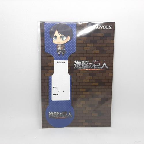 Jual Paper Tag Attack on Titan Shingeki no Kyojin Label Kertas Eren ...
