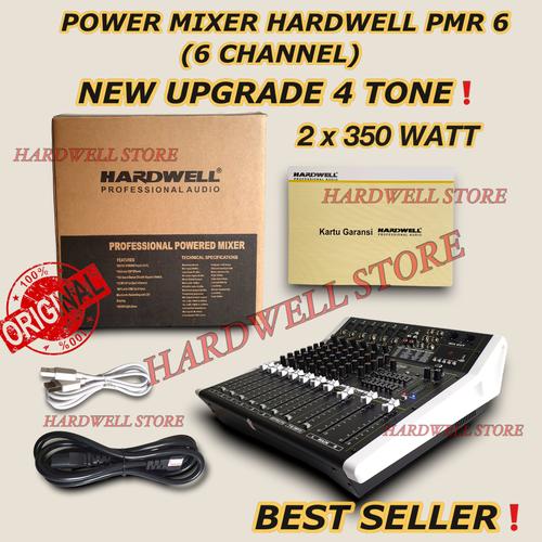 Jual Power Mixer 6 Channel Hardwell PMR 6 Original High Quality - Jakarta Utara - HARDWELL AUDIO ...