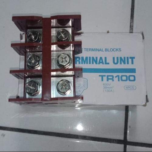 Jual TERMINAL BLOCK BLOK MODEL KASUGA 100A TR-100 / TR100 FORT ...
