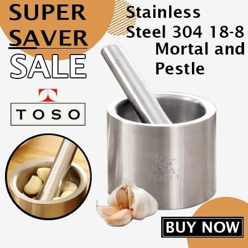 Jual TUMBUKAN OBAT BUMBU BAHAN STAINLESS COBEK ULEKAN LUMPANG AWET KUAT ...