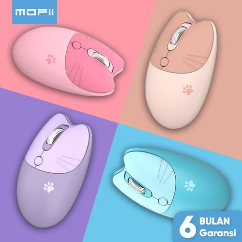 Promo MOFii Mouse Wireless 2.4G Cat Ear Design M3 - Merah Muda - Kota ...