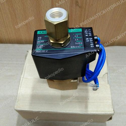 Jual SOLENOID VALVE CKD AG41-02-2 - Jakarta Barat - AAG PNEUMATIC&HYDRAULIC | Tokopedia
