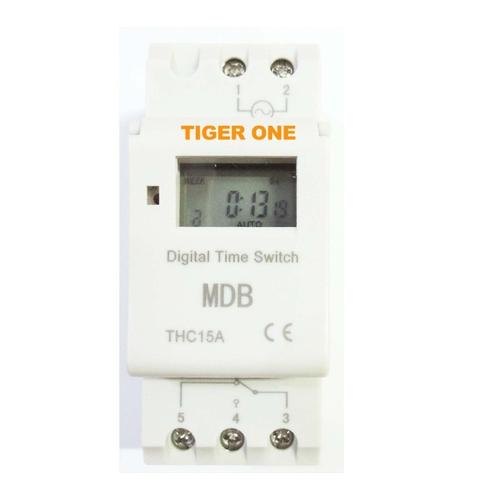 Jual MDB saklar timer DIN, saklar timer digital MCB, switch timer ...