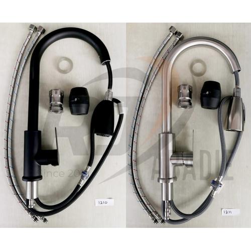 Jual Kran Keran Angsa Tarik Wastafel Meja BCP Panas Dingin Stainles ...