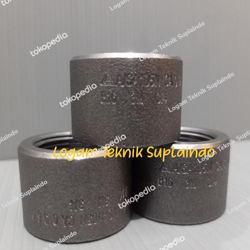 Jual Half Coupling Besi Class 3000 Drat 1/2 Inch - Jakarta Barat ...