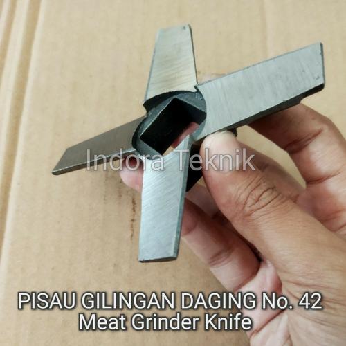 Jual No 42 Pisau Giling Daging - Knife Grinder Knife - Mincer Blade ...