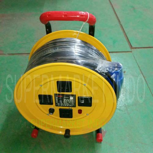 Jual kabel gulung rol 50m heavy duty cables roll 50 m meter tebal cable ...