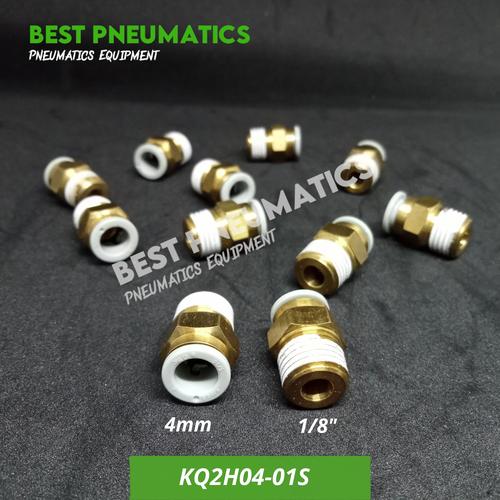 Jual KQ2H06-01S SMC Male Connector Series Hose 6mm Drat 1/8" - Jakarta ...
