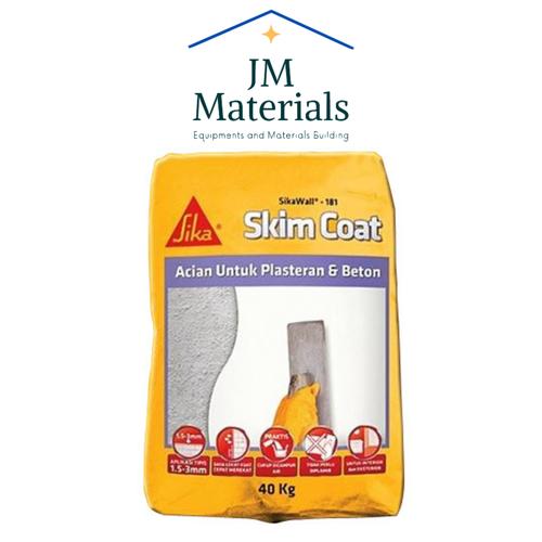 Jual SIKA WALL 181 SKIMCOAT / ACIAN PLASTERAN 40 kg LAMPUNG - Kota ...