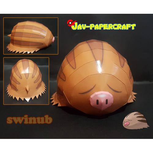 Jual Pokemon swinub Papercraft - Kab. Bekasi - Papercraft Tiviti ...
