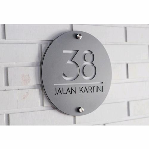 Jual AKRILIK NOMOR RUMAH EXCLUSIVE DESIGN,NO RUMAH AKRILIK EXCLUSIVE ...