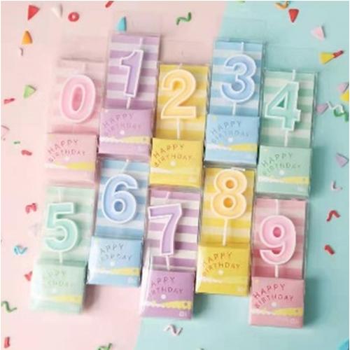 Promo Lilin Ulang Tahun Birthday Party Candles Ultah Model Angka Warna ...