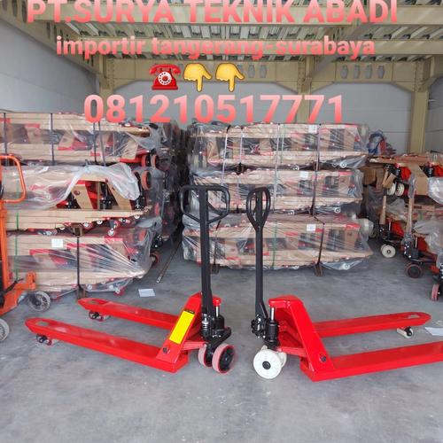 Jual hand pallet 2 ton / alat angkat merek car lift bergerasi 1 tahun ...