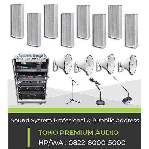 Jual PAKET SOUND SYSTEM MASJID UKURAN SEDANG PREMIUM SP3 SPEAKER 120 ...