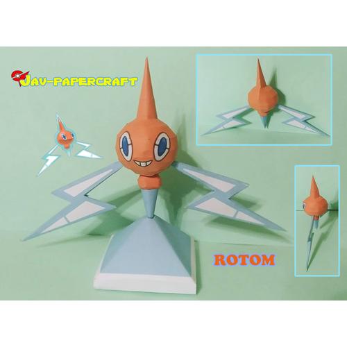 Jual Pokemon rotom Papercraft - Kab. Bekasi - Papercraft Tiviti | Tokopedia