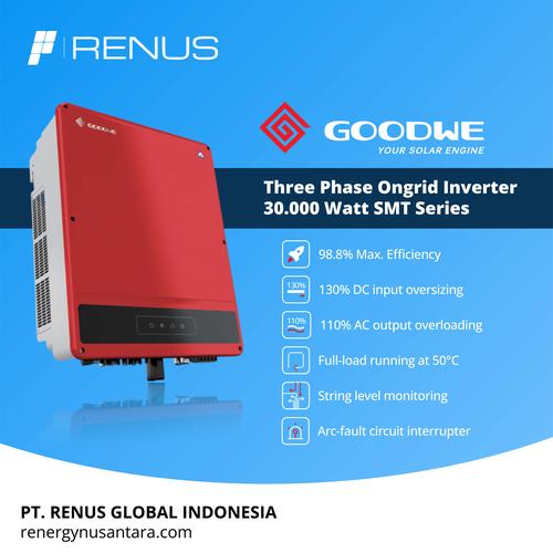 Jual Inverter Ongrid Goodwe 3 Phase 30.000 Watt GW30K-MT - Kota ...