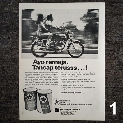 Jual Iklan OLI Lawas AGIP VALVOLINE CALTEX BP KENDALL UNION 76 Olie ...