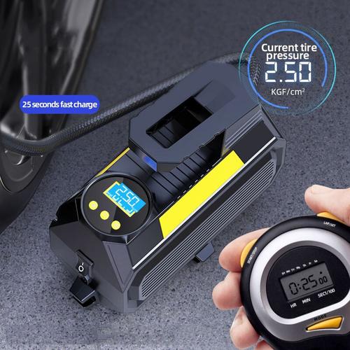 Jual Pompa angin ban elektrik digital Inflator pompa ban portable 150 ...