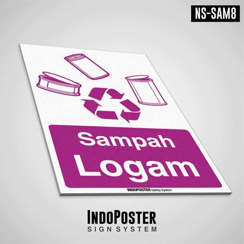 Jual Safety Sign K3 PVC ISO Sampah Logam M 45x30cm - Kab. Bandung ...