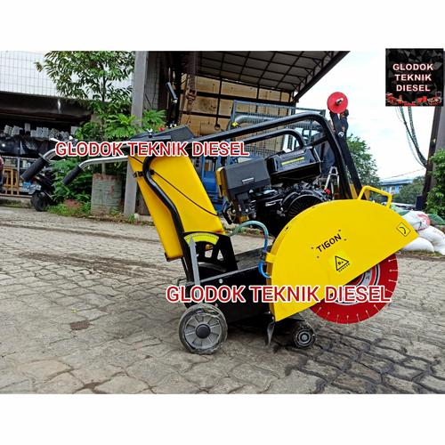 Jual MESIN POTONG ASPAL BETON / CONCRETE CUTTER ENGINE BENSIN 16 INCH ...