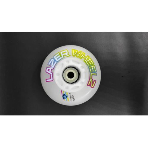 Jual Roda Sepatu Roda Inline skate Flying eagle Led Lazer Wheels - Biru ...