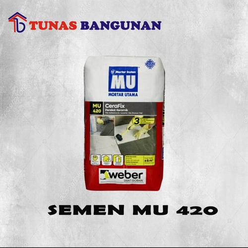 Jual SEMEN MU 420 CERAFIX MORTAR PEREKAT KERAMIK 25 KG MU420 - Kota ...