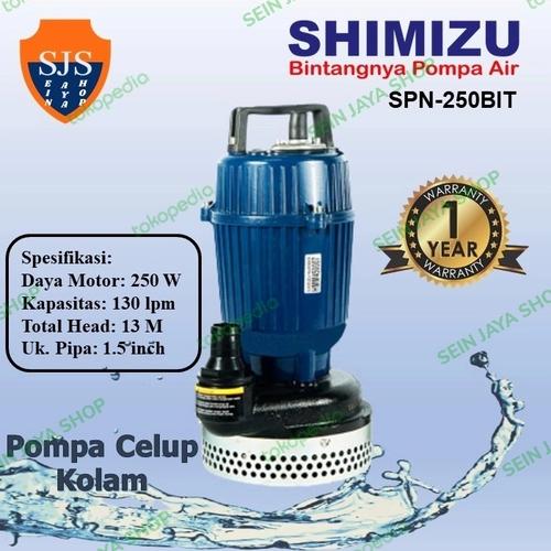 Jual Pompa Celup/Kolam/Rendam/Ikan SHIMIZU SPN-250 BIT(250WATT ...