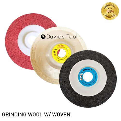 Jual Mata Gerinda Poles Stainless Alat Woven Grinda Wool Merah - Abu ...