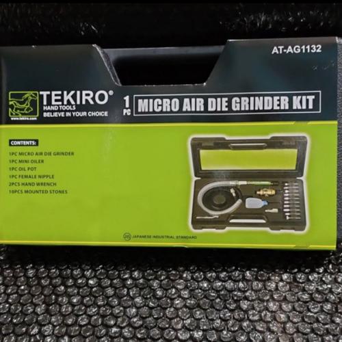 Jual Micro grinda tangan angin set 16 pcs tekiro micro air grinder set ...