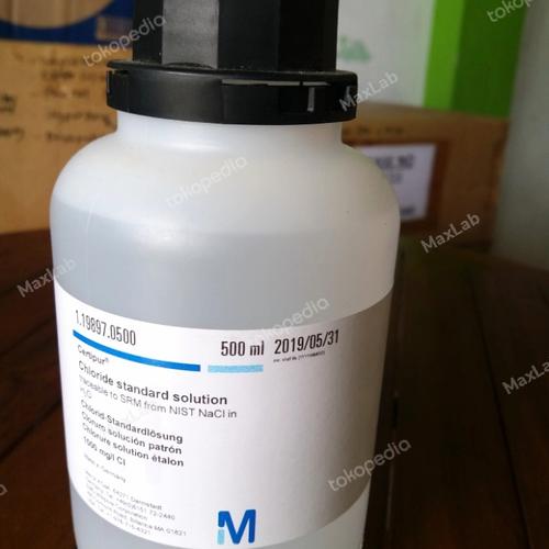 Jual Larutan standar, Chloride (Cl) standard solution, Merck, 500 ml ...