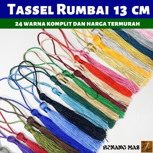Jual Tali Rumbai/Tassel/Tasel Termurah 24 Warna - #32 - Hijau Tua ...