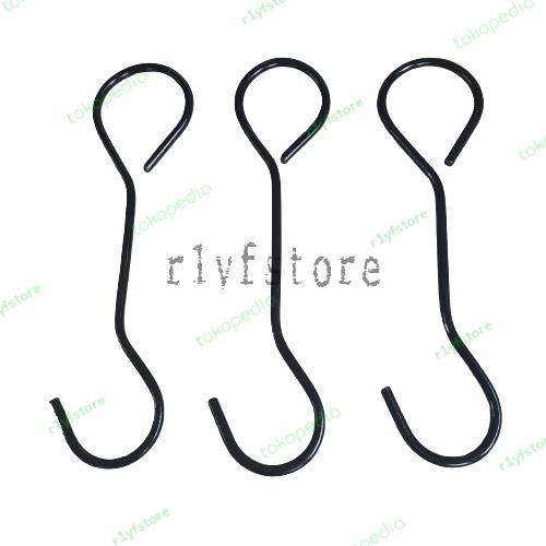 Jual gantungan pengait besi hook serbaguna - panjang 20 cm - Kota ...