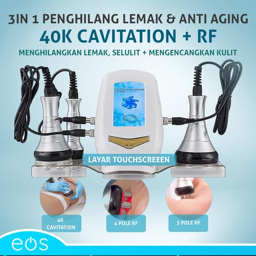 Jual 3 in 1 penghilang lemak 40k cavitation anti aging Radio Frequency ...