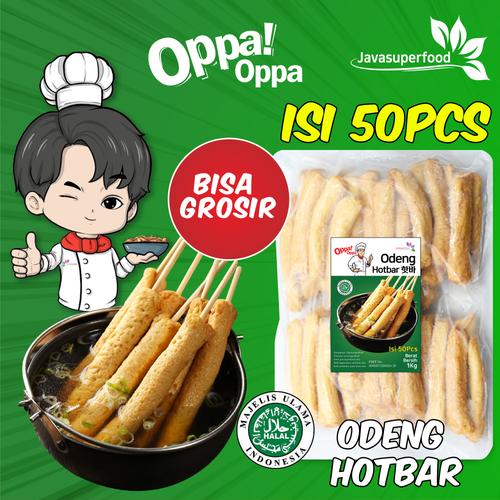Jual Oppa Odeng Oden Hotbar Eomuk Korea Fish Cake 1kg Halal - Kota ...