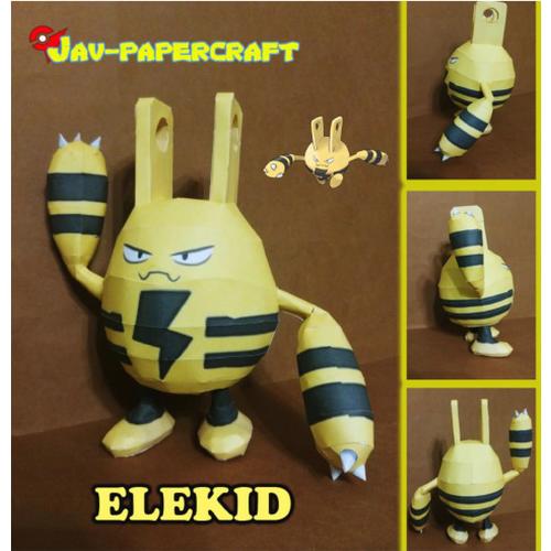 Jual Pokemon elekid Papercraft - Kab. Bekasi - Papercraft Tiviti ...