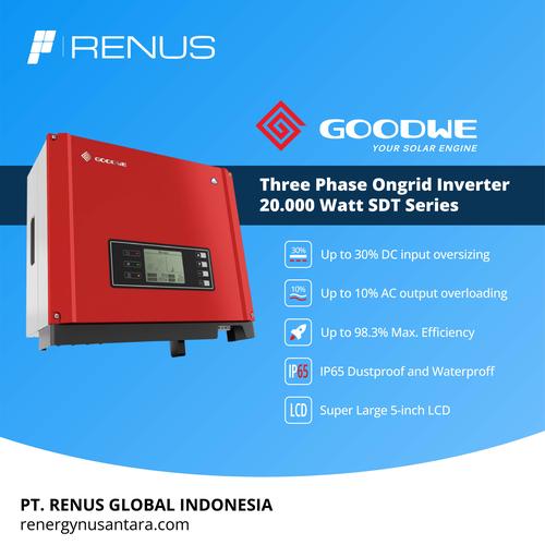 Jual Inverter ONGRID INVERTER 3 Phase 20.000 Watt GW20KN-DT on grid 20 ...