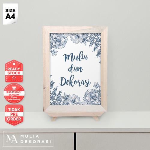 Jual Template Gambar Papan Print Laser Ukuran A4 Custom Wedding ...