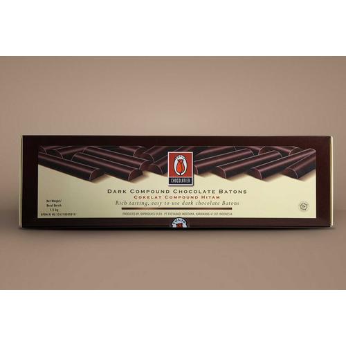 Jual Tulip Stick Compound Coklat / Chocolate Sticks Compound 1.5 Kg ...