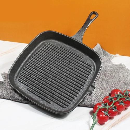 Jual Grill Pan Cast Iron Wajan Pemanggang Besi Cor Fry Pan - Jakarta ...