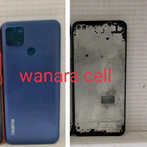 Jual Casing kesing fullset Backdoor dan frame lcd Realme C12 original ...