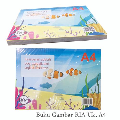 Jual Buku Gambar A4 Ria Murah / Buku Gambar RIA A4 - Kota Tangerang ...