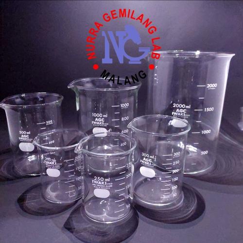 Jual Beaker Glass/Gelas Kimia Iwaky Pyrex Ukuran 250 ml - Kota Malang ...