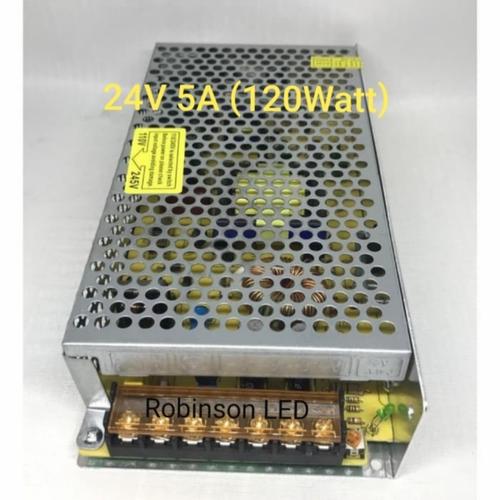 Jual TRAFO 5A ADAPTOR 5 A POWER SUPPLY 5AMPER 24V 120W JARING BODY ...